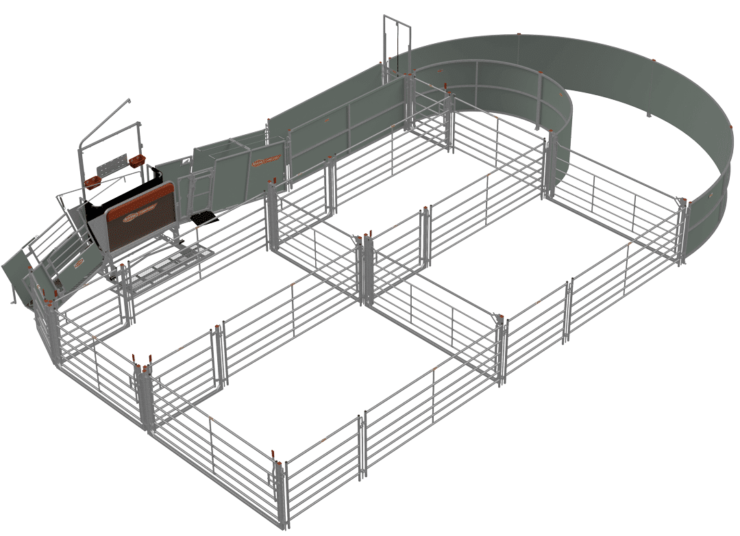 Extended Trombone Sheep System with Combi Clamp — Huber Ag Equipment LTD