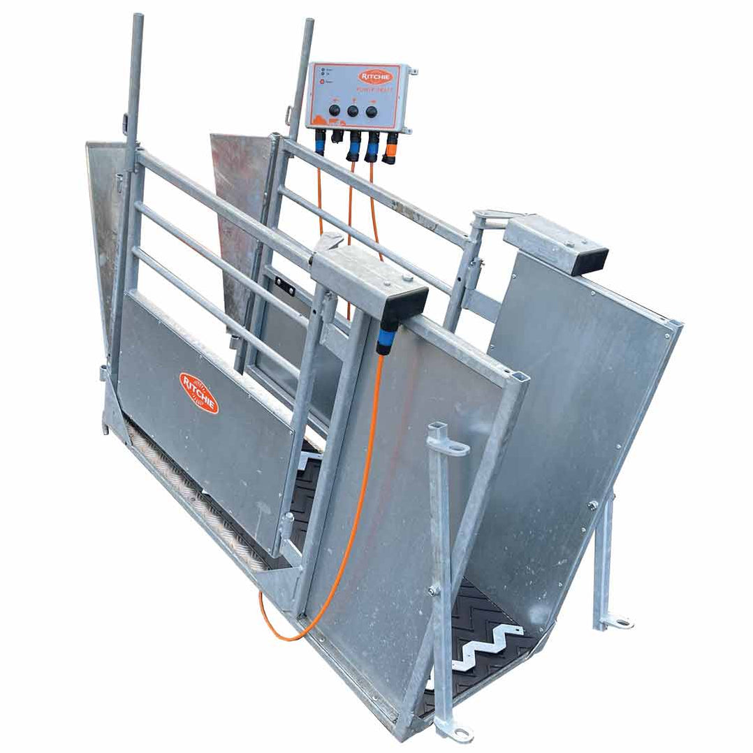 3-Way Powerdraft Gate for Combi Clamp Sheep Handling System - UPDATED ...