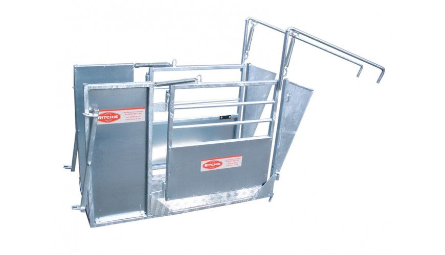 3-Way Sorting Gate for Combi Clamp Sheep Handling System - UPDATED! — Huber Ag Equipment LTD