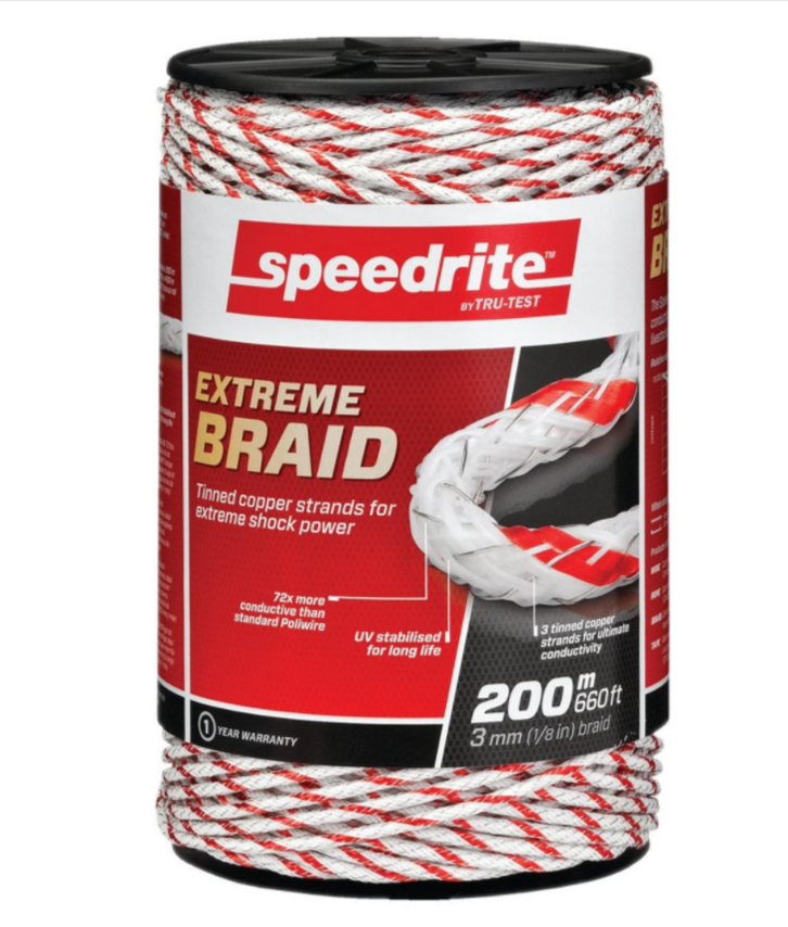 Speedrite Extreme Braid 660' (200m) 1/8" (3mm) — Huber Ag Equipment LTD